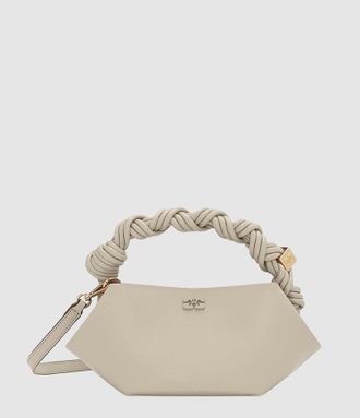 Ganni Sac Mini Bou Oyster Gray