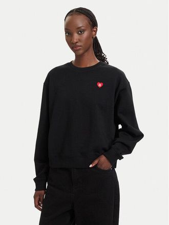 HUGO BOSS Sweatshirt Deroxina 7 50555808 Schwarz Relaxed Fit