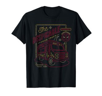 MARVEL Deadpool Chimichangas Despicable Food Truck T-Shirt