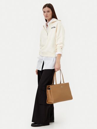 Tommy Hilfiger Handtasche Tommy Hilfiger Th Legacy Tote AW0AW17197 Braun