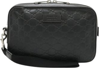 Gucci unisex, Pre-owned, Noir, Taille: ONE Size Pochette Vintage Pre-owned