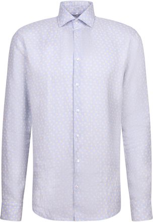 Seidensticker Herren Business Hemd - Regular Fit - Soft - Kent-Kragen - Langarm - 100% Leinen