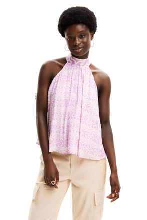 Desigual Womens BLUS_SOFÍA Blouse, Red, Medium