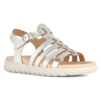 Geox Junior Girl J SANDAL SOLEIMA GIR SANDALS SILVER 26_EU