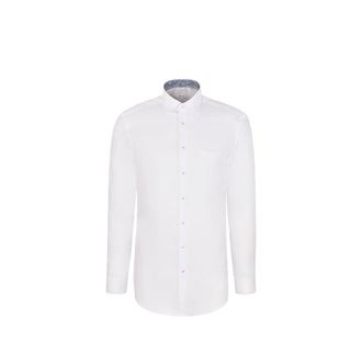 Seidensticker Chemise col classique en coton