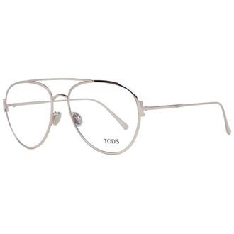 Tod's Femme, Accessoires, Jaune, Taille: ONE Size Monture Optique Aviateur Or Femme