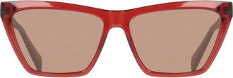 Liu Jo unisex, Accessoires, Rouge, Taille: 57 MM Lj817S Lunettes de soleil