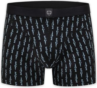 A-dam Underwear Boxershorts Black Trouts