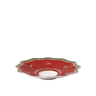 Villeroy & Boch Toys Delight Rote Untertasse, 16,5 cm, Premium Porzellan