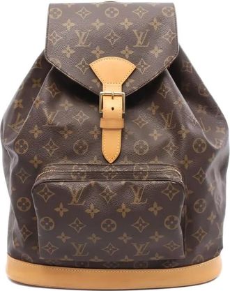 Louis Vuitton sac à dos Monogram Montsouri - Marron