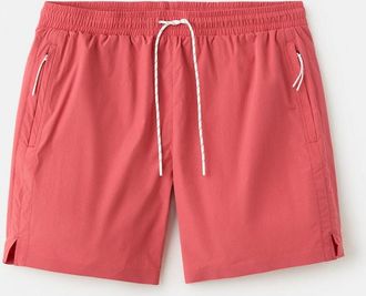 Mango Maillot de bain &agrave; poches zipp&eacute;es rouge - Homme - XL - MANGO MAN