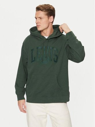 Levi's Sweatshirt Graphic 38479-0403 Gr&uuml;n Relaxed Fit
