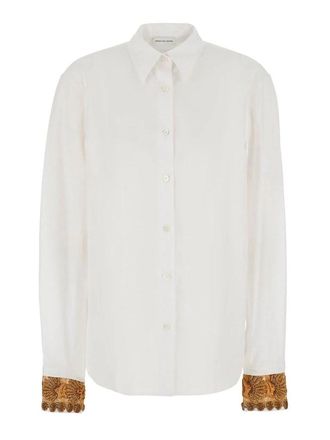 Dries Van Noten Hemd - Wei&szlig;