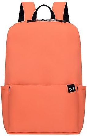Generic Cadeau sac &agrave; dos, petit sac &agrave; dos color&eacute;, sac pour hommes et femmes, sac l&eacute;ger pour &eacute;tudiant sacs &agrave; dos filles adolescentes, Orange, taille unique