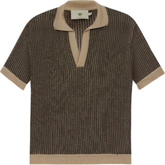 MISCI polo à manches courtes - Marron