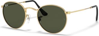 Ray-Ban Sonnenbrillen Gold Fassung Glas Polarisiert 50-21