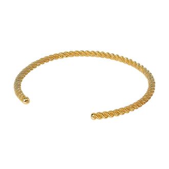 Federica Tosi Spiral Choker mit Goldplattierung - - Accessories - Damen - Gelb - ONE SIZE