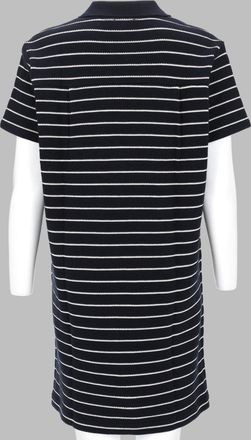 A.P.C. Striped Polo Cotton Dress - Blue