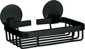 Kleine Wolke Seifenablage Rocco, Wandaccessoire, Farbe Schwarz, Material: Aluminium
