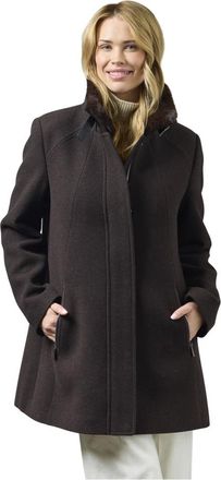 Junge Omega Jacket - Femme - Manteaux - Brun - Taille: 44 FR