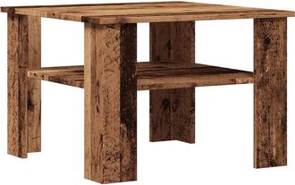 Generic Couchtisch aus Holzwerkstoff, Massive Tischplatte mit Unterer Offener Ablage f&uuml;r Wohnzimmer oder B&uuml;ro (Altes Holz)