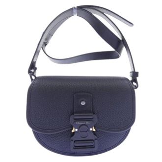 Dior Sac bandouli&egrave;re vintage en cuir Pre-owned - Homme - Pre-owned - Bleu - Taille: ONE Size