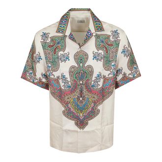 Etro Homme, Chemises, Multicolore, Taille: M Chemise &agrave; imprim&eacute; cachemire