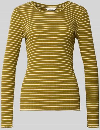 Selected Slim Fit Langarmshirt aus Baumwoll-Mix Modell ANNA