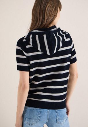 Cecil Strickpullover mit Kapuze