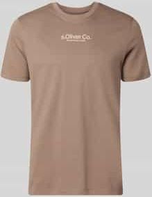 s.Oliver Red Label Regular Fit T-Shirt aus reiner Baumwolle