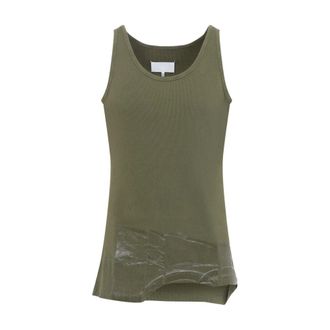 Maison Margiela Tank Top - - Tops - Damen - Gr&uuml;n - L