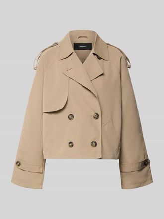 Vero Moda Boxy Fit Trenchcoat mit doppelreihiger Knopfleiste Modell CHLOE
