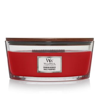 Woodwick Kerze, Crimson Berries, Large, Ellipse