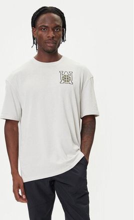 Under Armour T-Shirt Hoops Courtside 6003686 Weiß Oversize