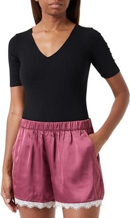 Benetton Femme Short 4ko139006 Pantalon de pyjama, Malva Scuro 1r4, L