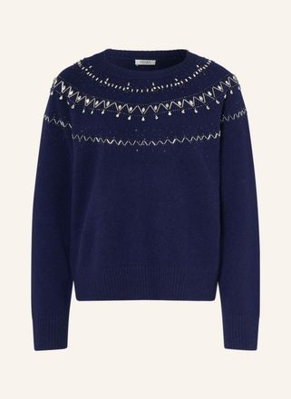 Liu Jo Liu Jo Pullover Mit Schmucksteinen blau