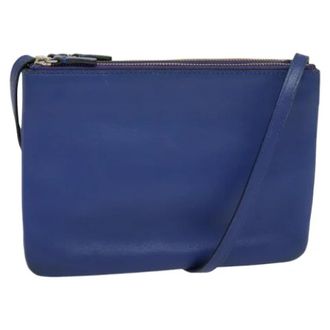 Celine Pre-owned Leder celine-taschen - - Pre-owned - Damen - Blau - ONE SIZE