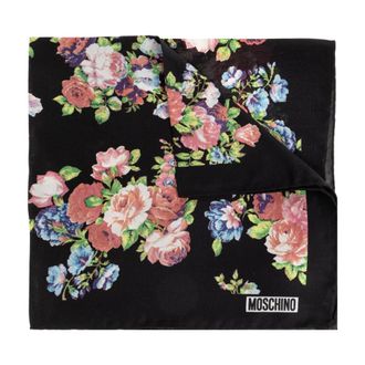 Moschino Homme, Accessoires, Multicolore, Taille: ONE Size Pochette de costume en soie