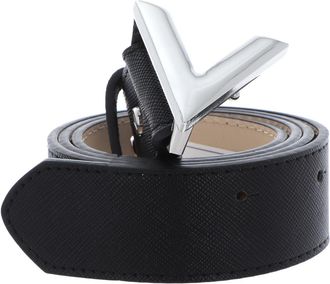 Valentino G&uuml;rtel Belt W120 Nero/Argento schwarz k&uuml;rzbar