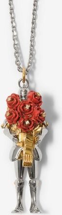Burberry Collier Charm Knight Rose