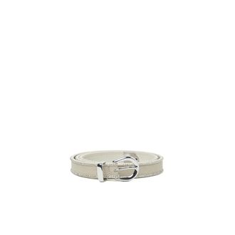 PESERICO Femme, Accessoires, Beige, Taille: 75 CM Genuine Leather Belt