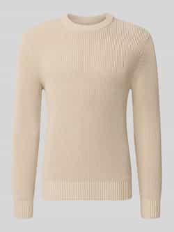 Mc Neal Regular Fit Strickpullover aus reiner Baumwolle