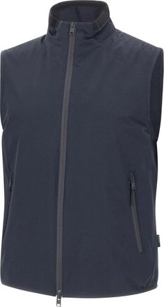 Woolrich Homme, Vestes, Bleu, Taille: XL Gilet de Voile Deux Couches