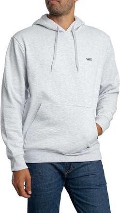 Vans Left Chest Po Sweatshirt à Capuche, Gris Clair Bruyère, L Homme