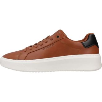 Skechers Homme, Chaussures, Brun, Taille: 45 EU Court Break Suit Baskets