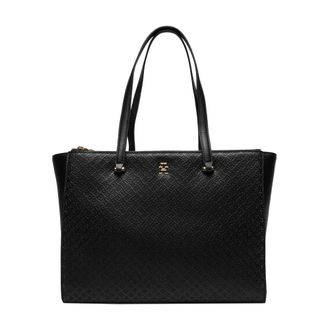 Tommy Hilfiger Ethernity Monogram Shopper Tasche - - Bags - Damen - Schwarzk - ONE SIZE