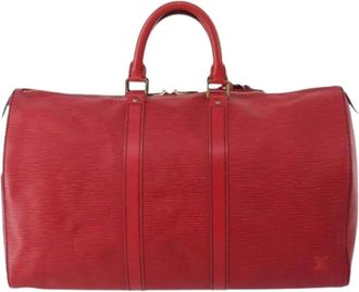 Louis Vuitton Sac week-end doccasion - Femme - Pre-owned - Rouge - Taille: ONE Size