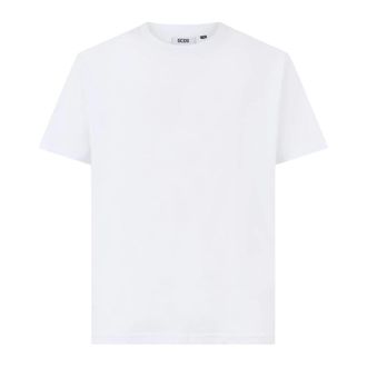 GCDS Clown Oversized T-Shirt - - Tops - Herren - Wei&szlig; - M