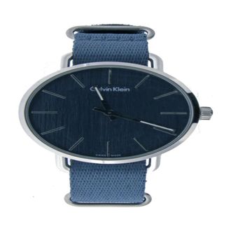 Calvin Klein Blaue Quarzuhr - - Accessories - Damen - Blau - ONE SIZE