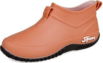Generic Bottes caoutchouc pour homme et femme travail imperm&eacute;ables pluie la mode s&eacute;curit&eacute; de qualit&eacute; Chaussures Adh&eacute;rence boue/glace Isolation thermique hiver